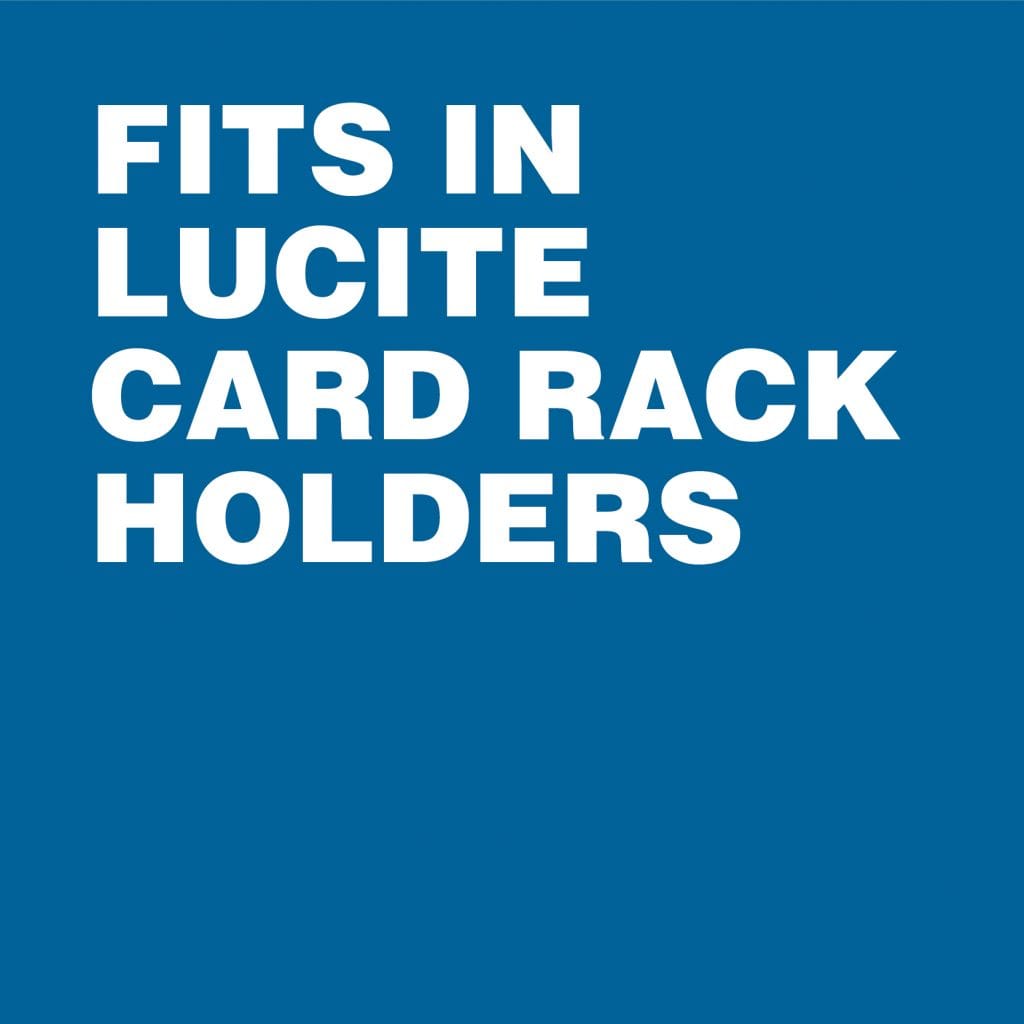 Rip Cards with Perforation: Rack Cards with Tear Offs