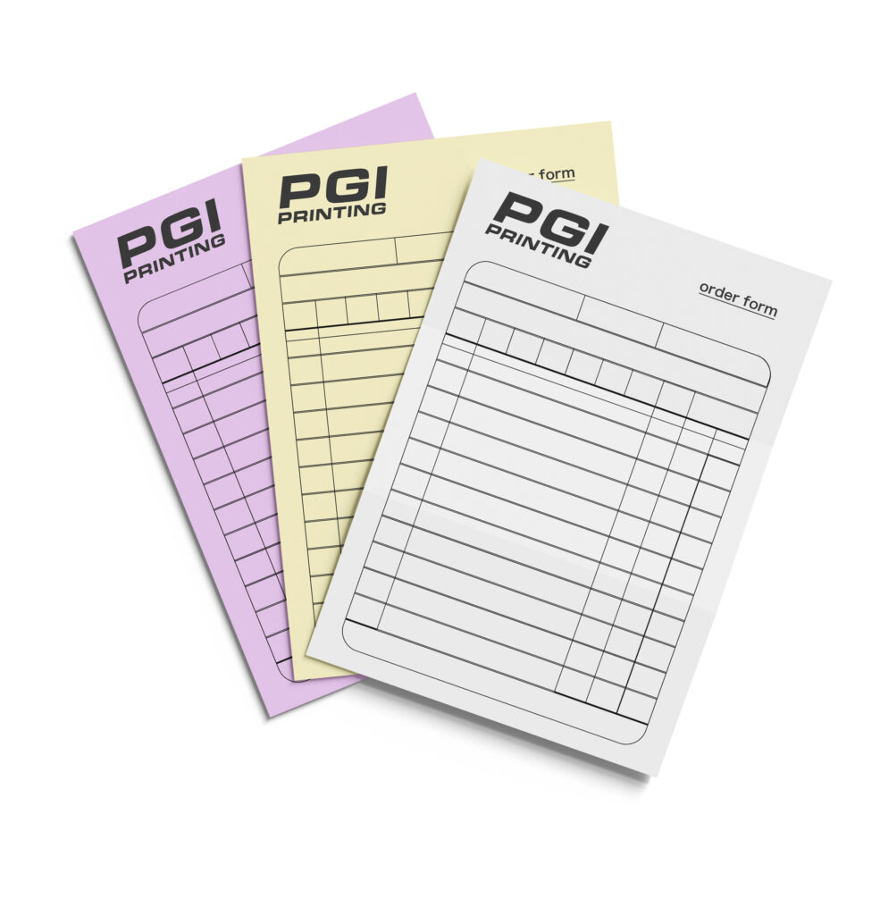 Custom Carbonless NCR Forms for Invoices and More
